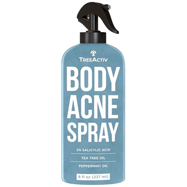 TreeActiv Body & Back Acne Treatment Original Formula, 8 fl oz, 2% ...