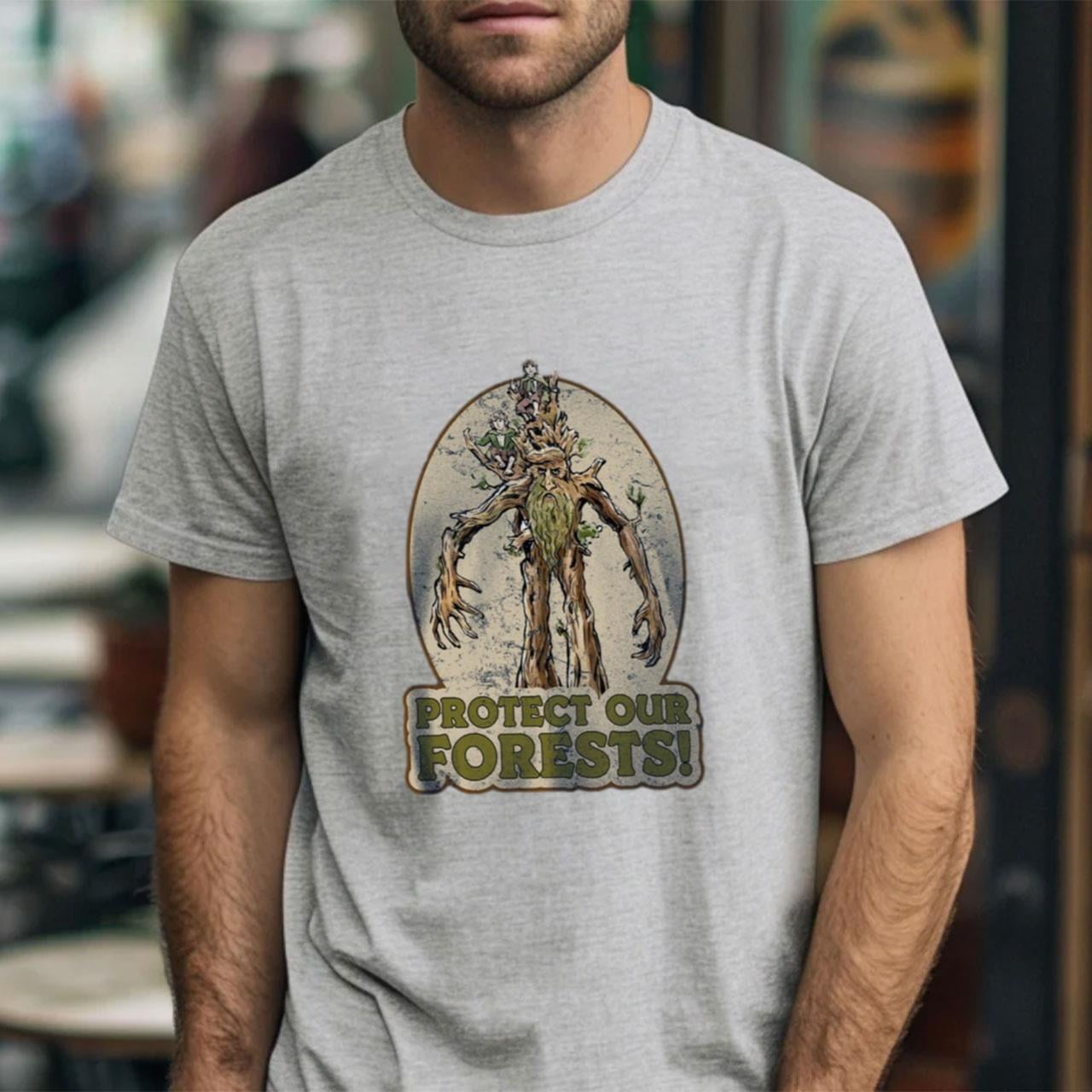 Treebeard Forest Shirt ,Fangorn Middle Earth The Shire Hobbit ...