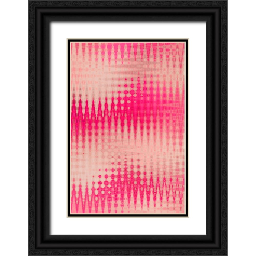 Treechild 11x14 Black Ornate Wood Framed with Double Matting Museum Art ...