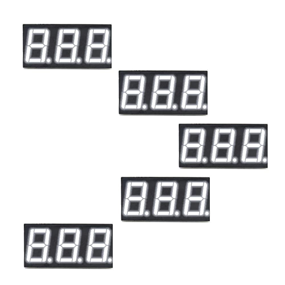 Treedix 0.56" 3-Digit 7-Segment Display Common Cathode 3-Digit LED ...