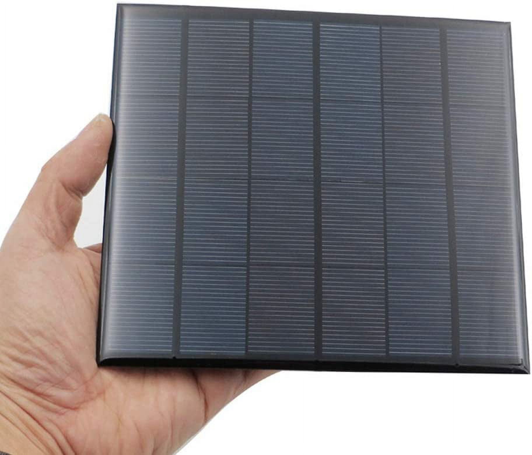 Treedix 1 pc 6V 3.5W Polysilicon Solar Panel Glue Solar Cell Battery ...