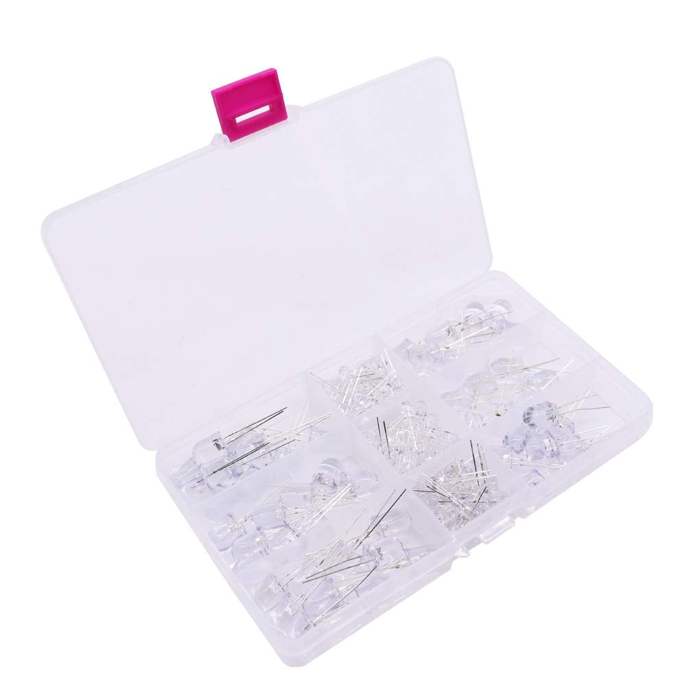 Treedix 10mm LED and 5mm Light Emitting Diodes Kit - Walmart.com