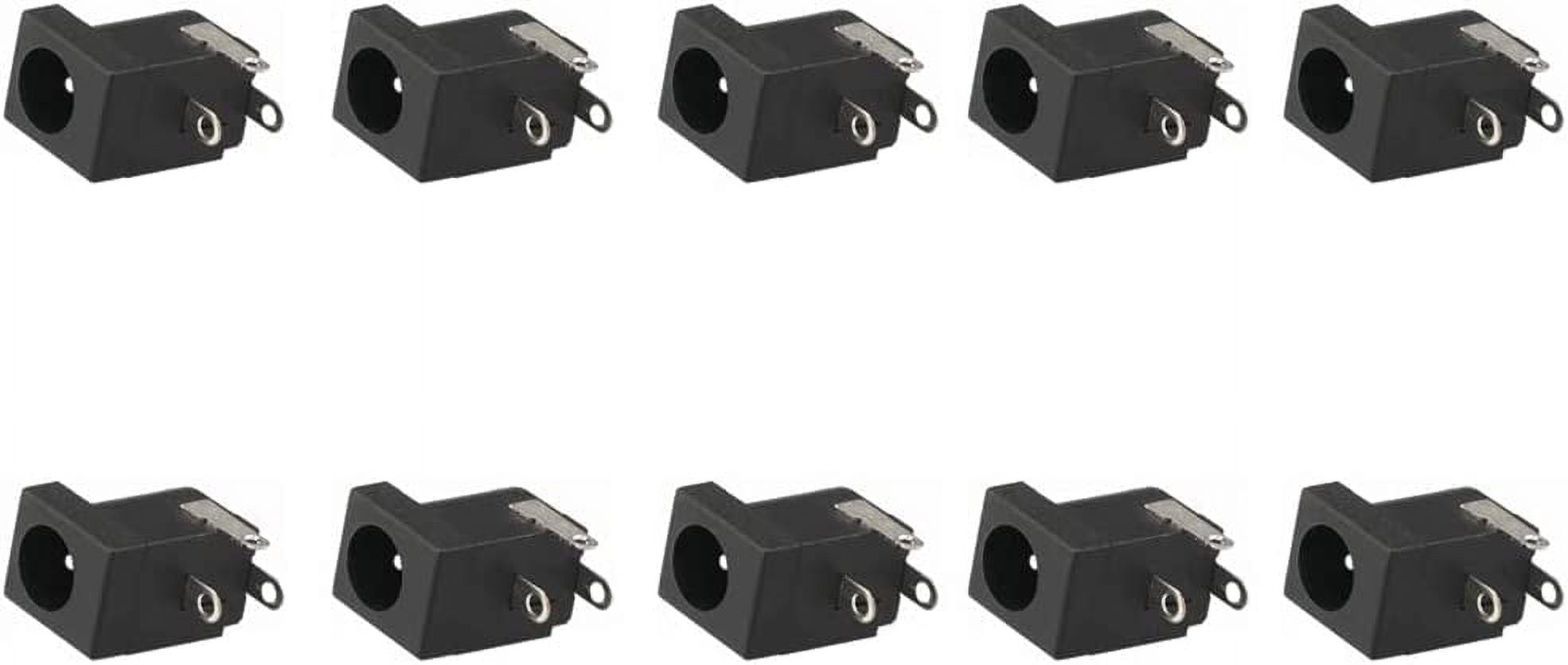 Treedix 10pcs 3pin DC Power Connector PCB Mount Female Plug Jack 5.5mm ...