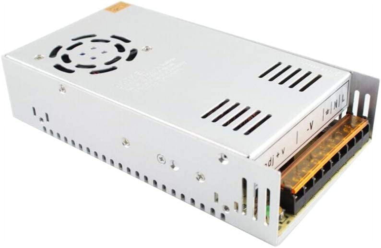 Treedix 12V 33A 400W Switching Power Supply Adapter Converter AC110V/220V to DC 12V for LED ...