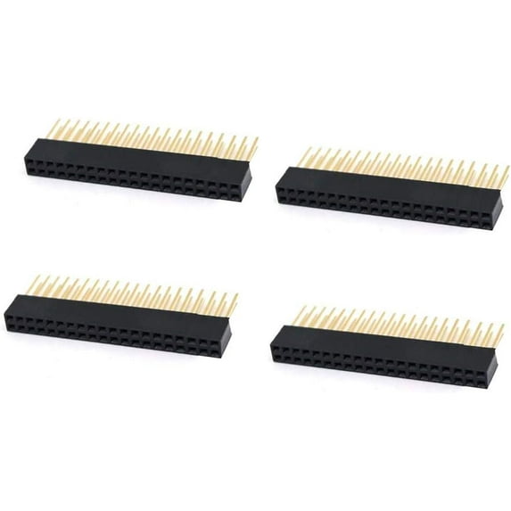 Treedix 2 x 20 Pin Stacking Header Female Pin Header Compatible with ...