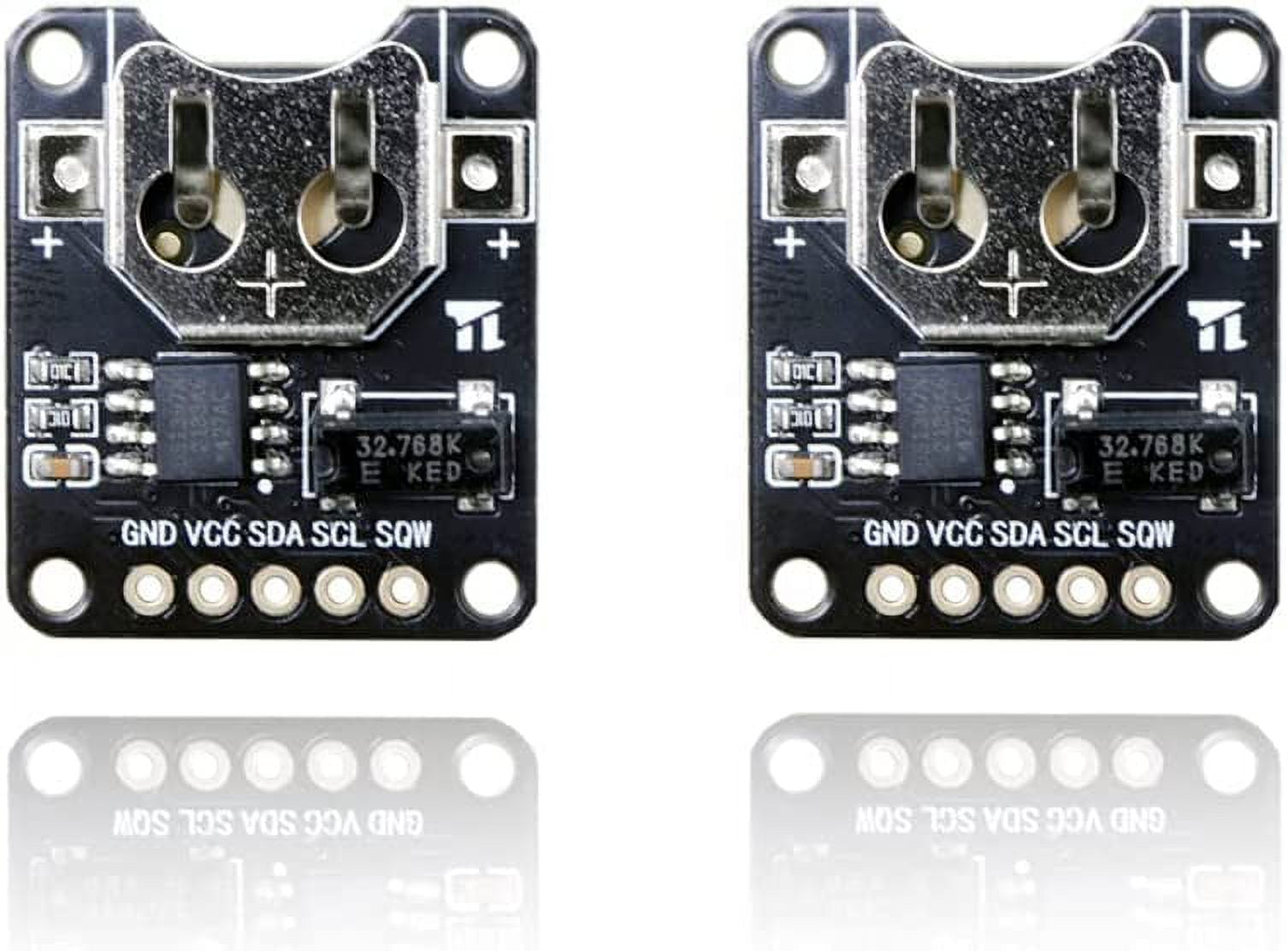 Treedix 2pcs Ds1307 Real Time Clock Rtc Breakout Board 5v Time Clock