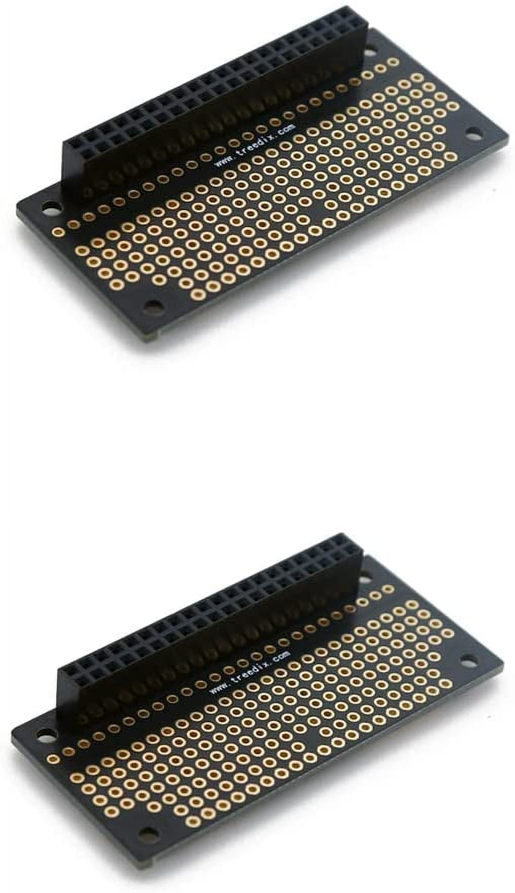 Treedix 2pcs Gpio Protoboard Breadboard Hat With Female Pin Connector