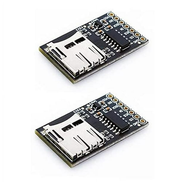 Treedix 2pcs Level Shifting MicroSD Breakout Board with SPI Interface ...