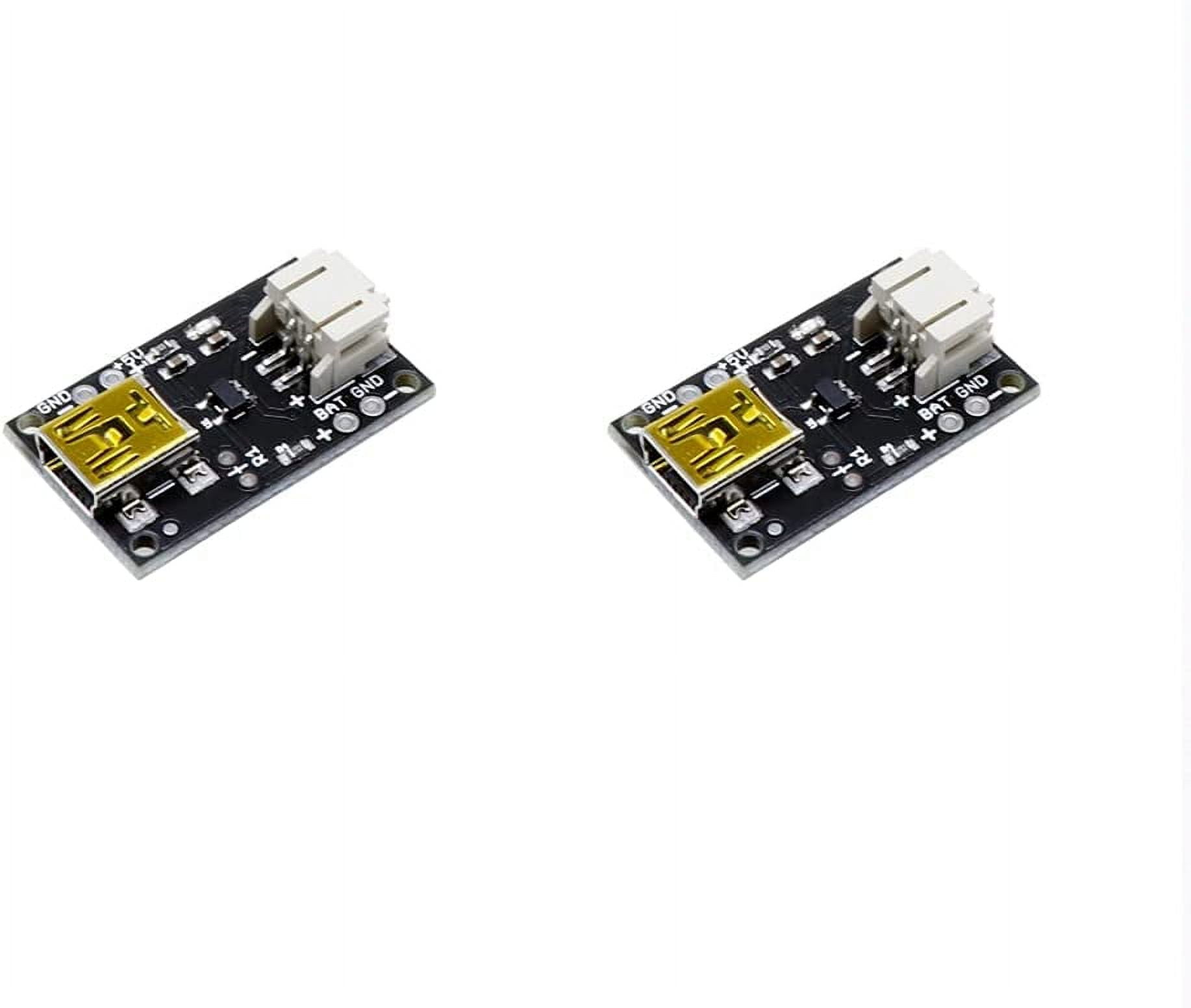 Treedix 2pcs Mini USB LiPo Battery Charger Board with Battery ...