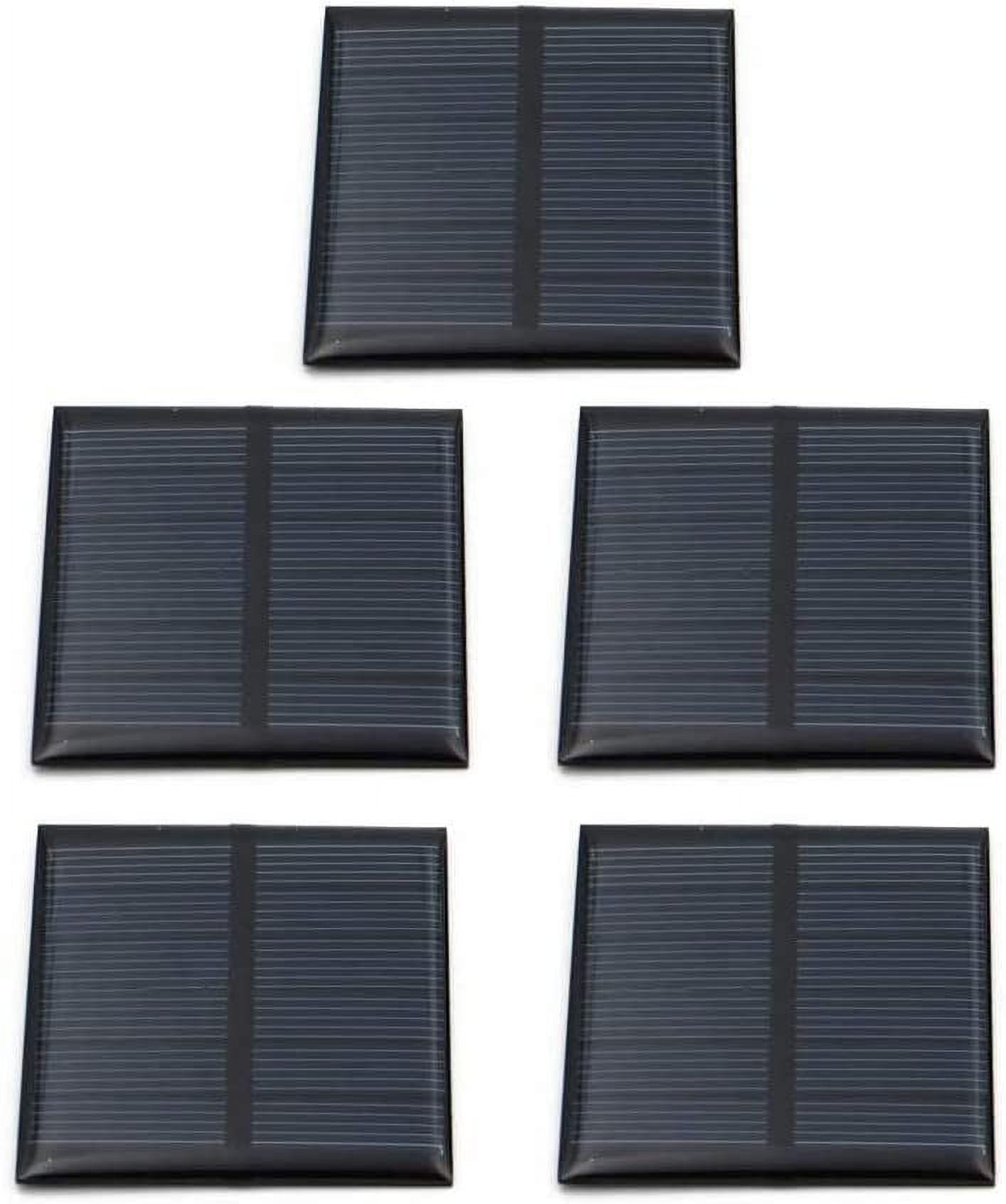 Treedix 3V Polysilicon Solar Panel Glue Solar Cell Battery Charger DIY ...