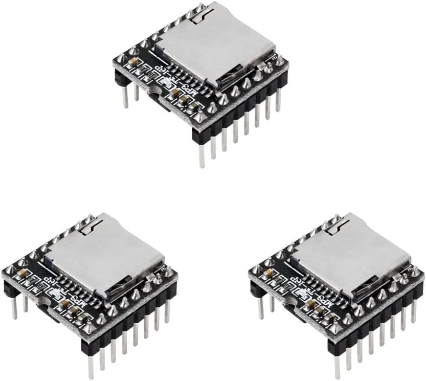 Treedix 3pcs Mini MP3 Player Developent Module DF Player Module MP3 ...