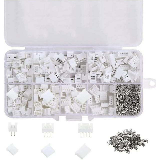 Treedix 450pcs JST PH2.0 Connector Kit with 2.0mm Pitch Female Pin ...