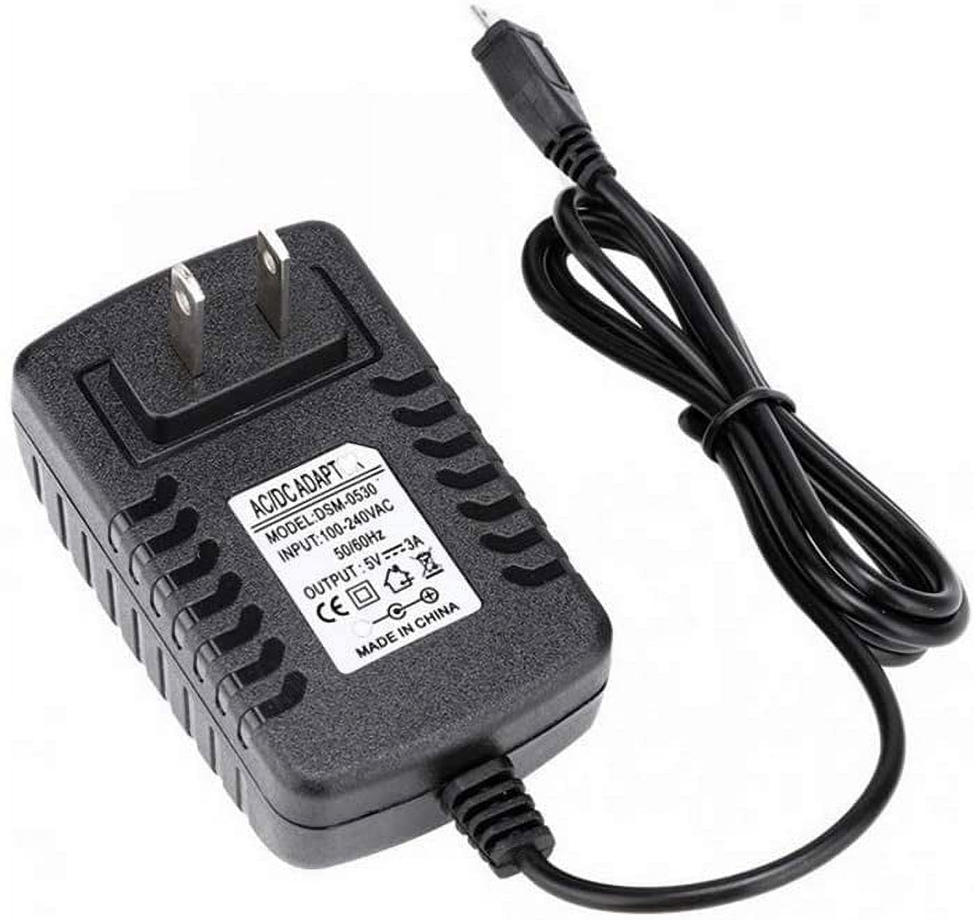 Treedix 5V 3A AC Adapter Power Supply Micro USB Interface Cable ...
