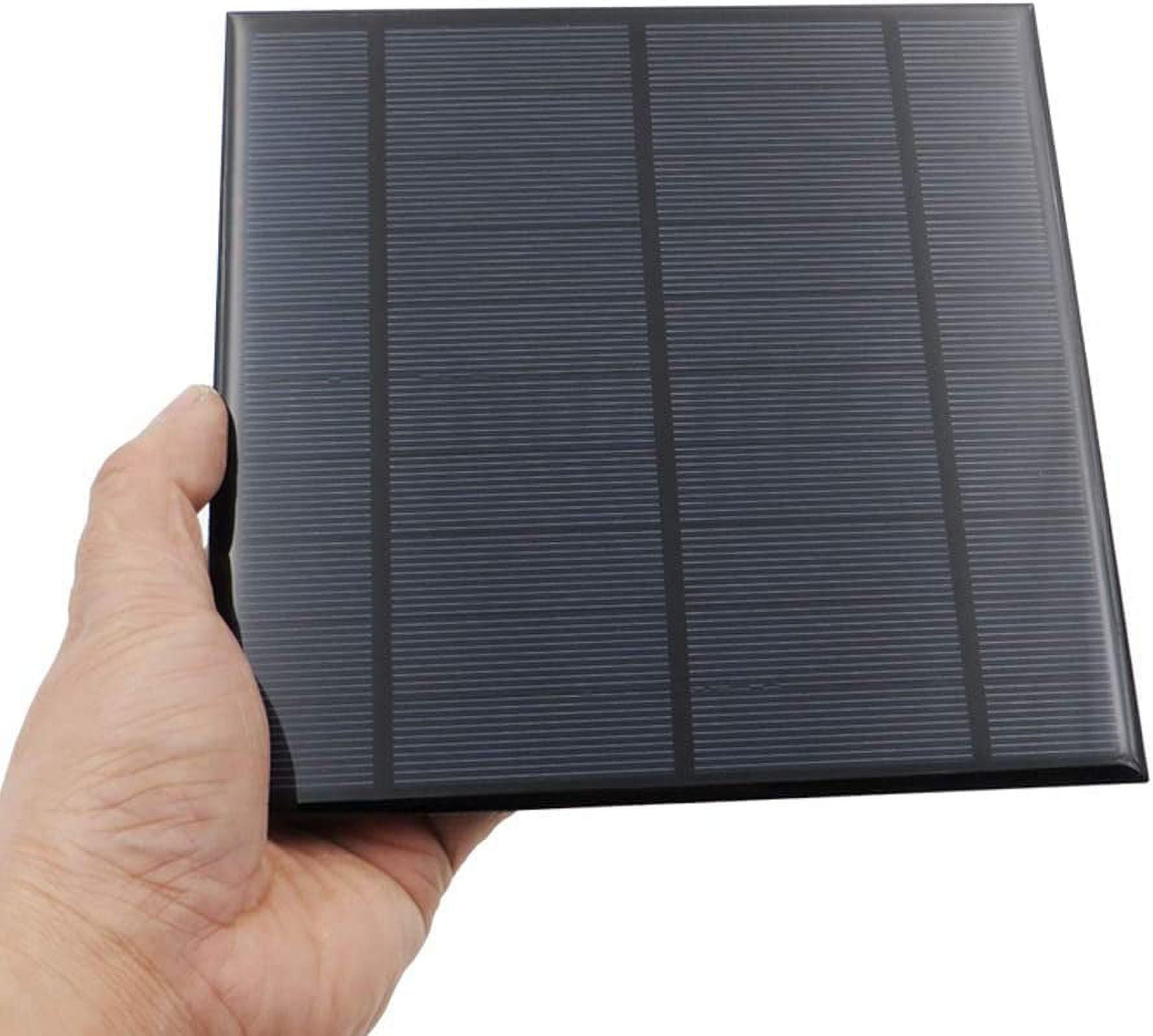 Treedix 5V 4.5W Polysilicon Solar Panel Glue Solar Cell Battery Charger ...