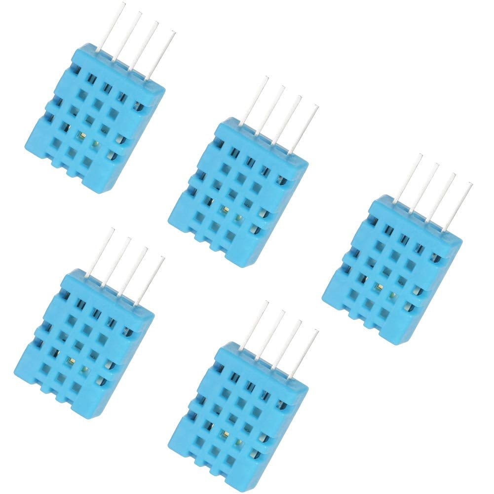 Treedix 5pcs DHT11 Digital Humidity Temperature Sensor - Walmart.com