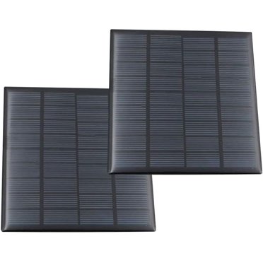 Treedix 3pcs 1.5V 0.65W Polysilicon Solar Panel Glue Solar Cell Battery ...