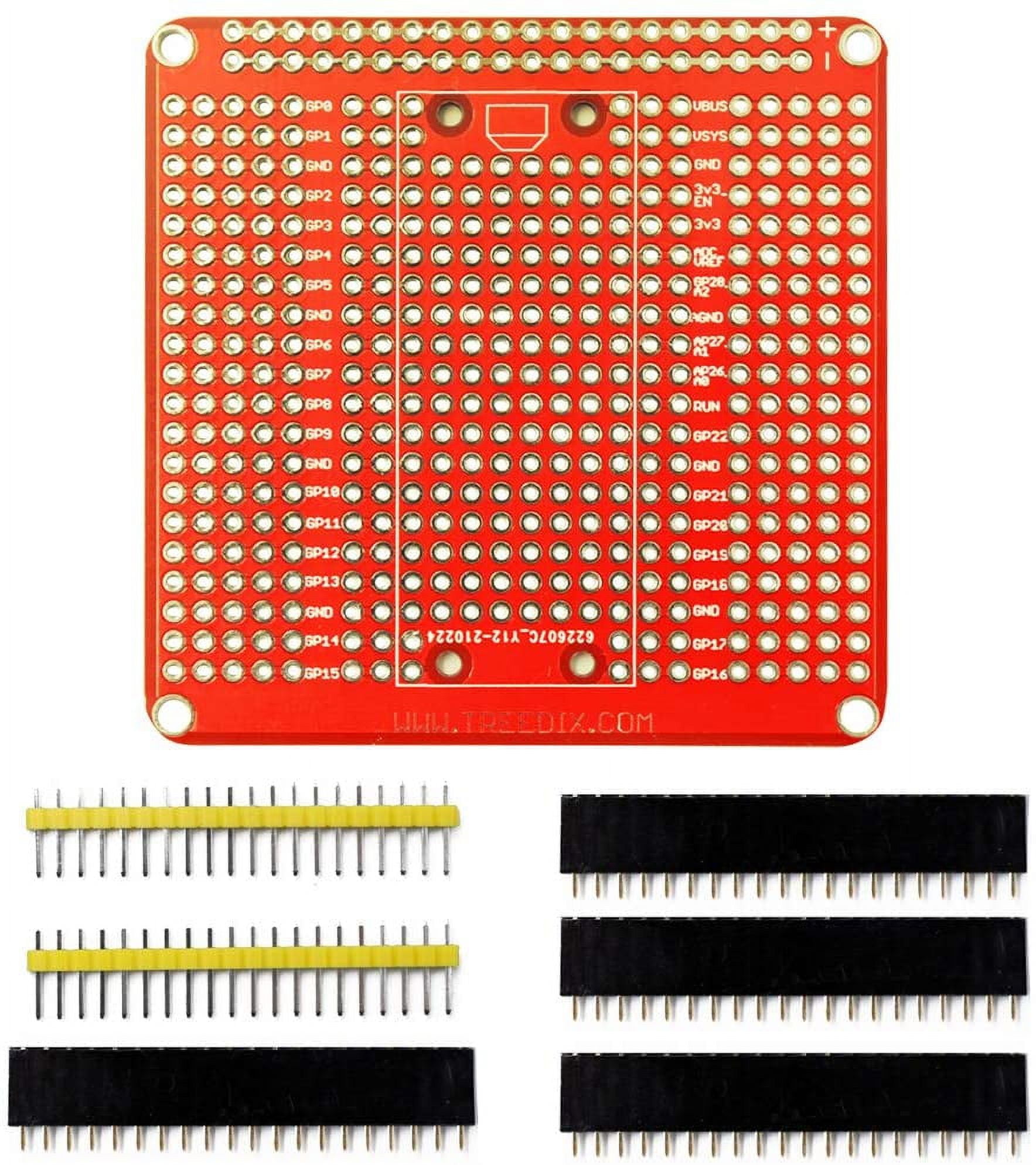Treedix Compatible with Raspberry PI PICO Expansion Board PCB Shield ...