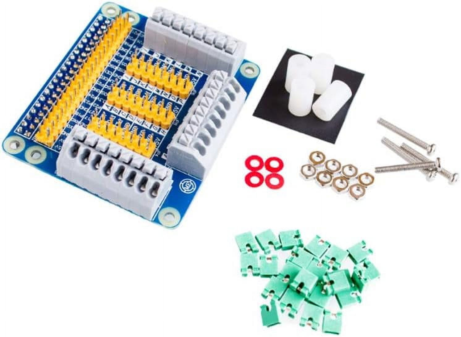 Treedix GPIO Expansion Board Compatible with Raspberry PI 4B/3B+ Shield - Walmart.com