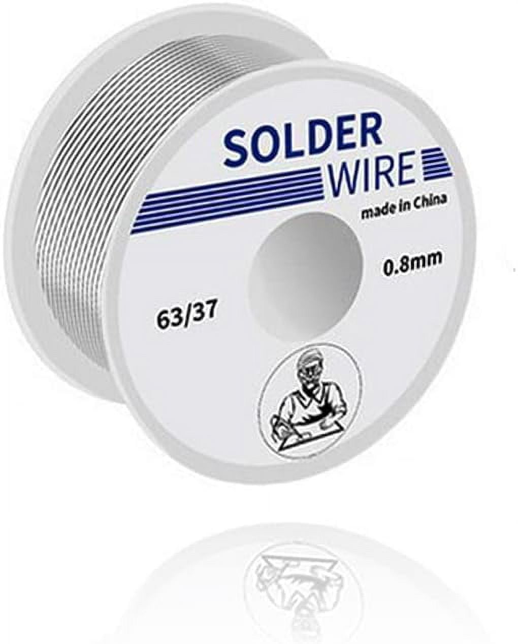 Treedix High Purity Tin Lead Rosin Core Solder Wire for Electrical Soldering, Content 2% Solder ...