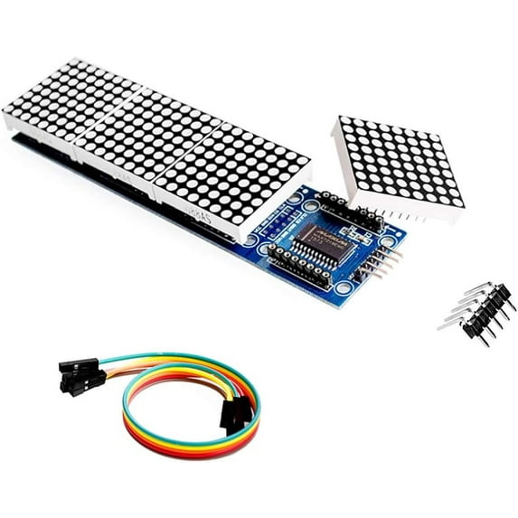 Treedix MAX7219 Dot Matrix Module Display with 5pin Line - Walmart.com