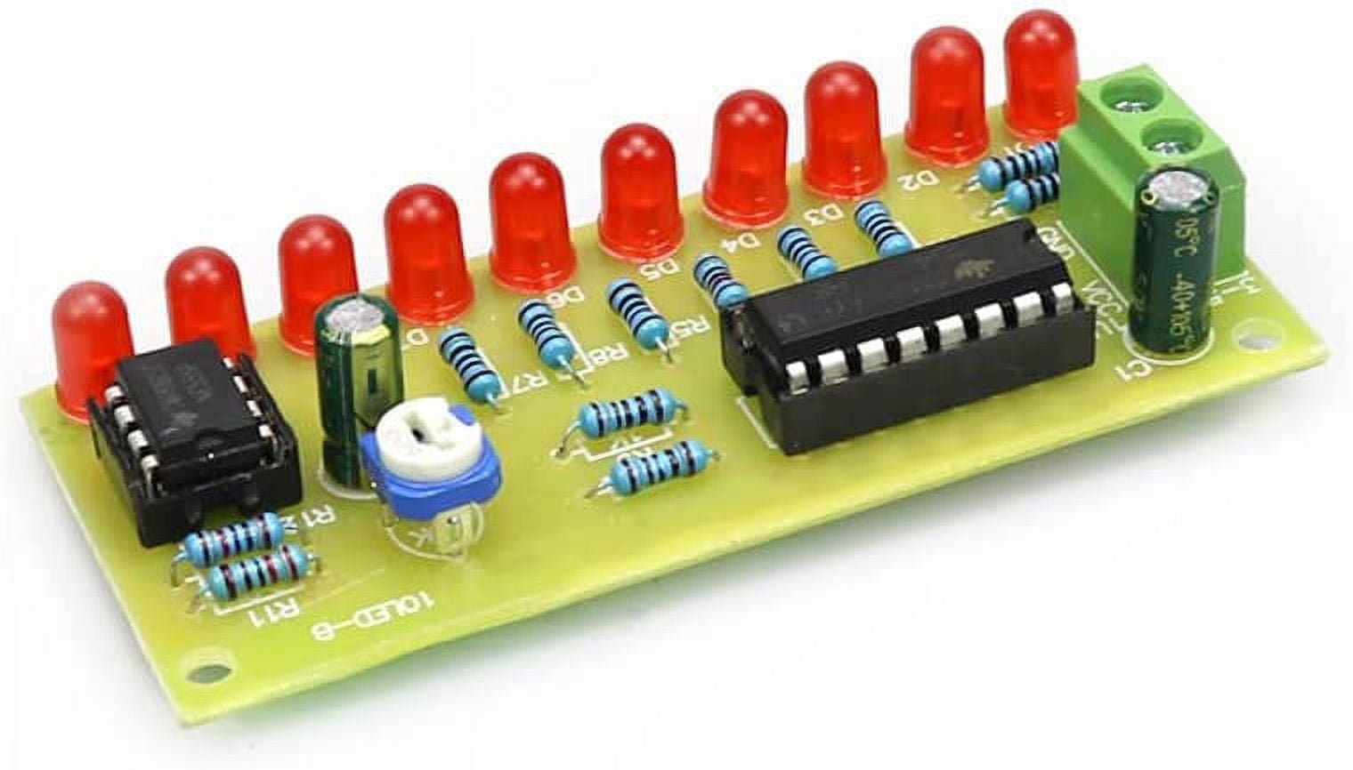 Treedix NE555+CD4017 LED Chaser LED Running Light Flow light kit ...