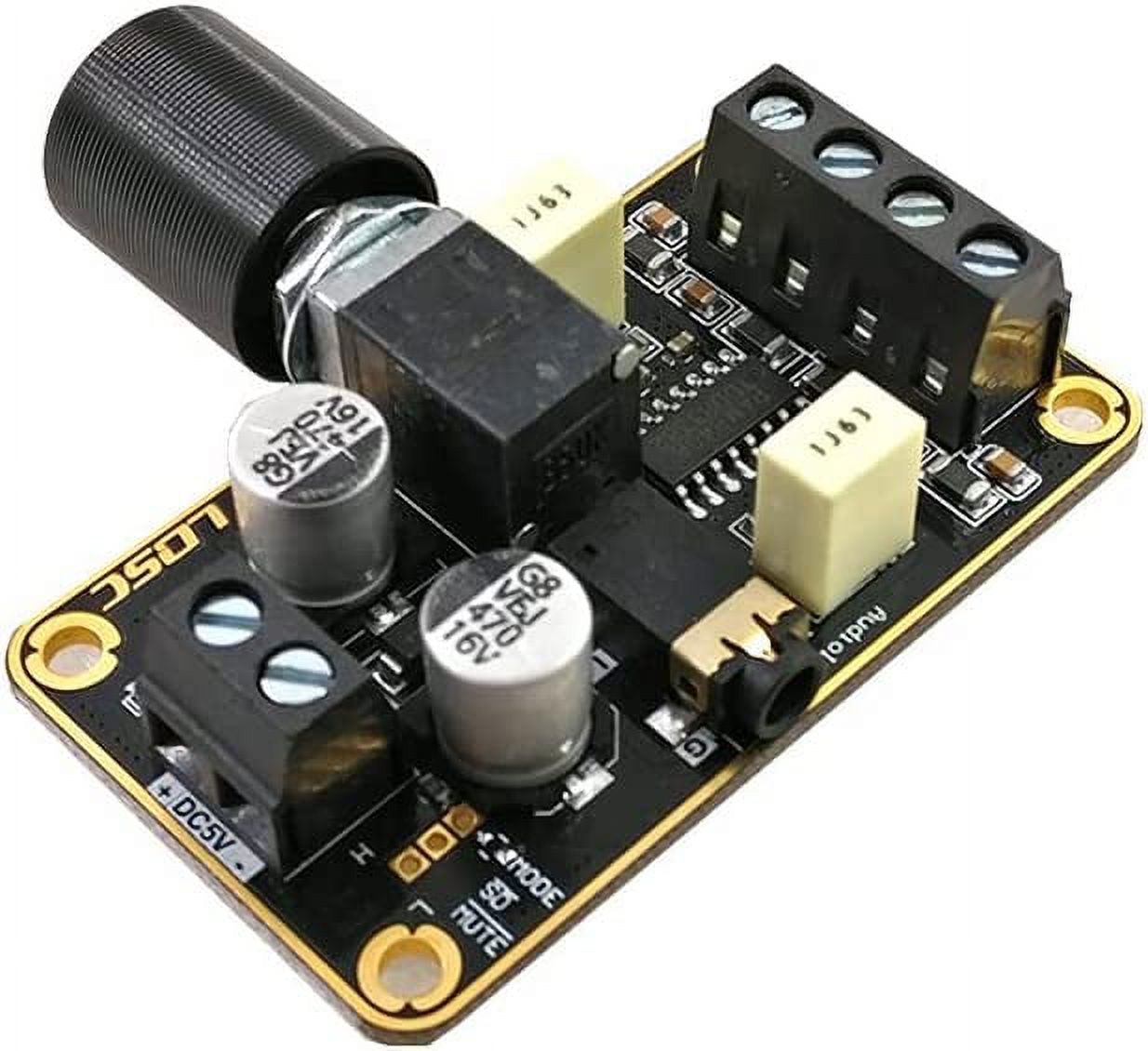 Treedix PAM8406 Audio Amplifier Module Stereo Dual Channel Digital Power Amplifier 5W*2 Class D ...