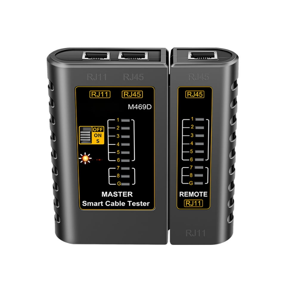 Treedix RJ45 RJ11 Network Cable Tester Ethernet Cable Tester Tool ...