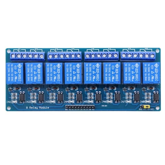 Treedix Relay Module with Optocoupler Isolation Relay Control Board - Walmart.com