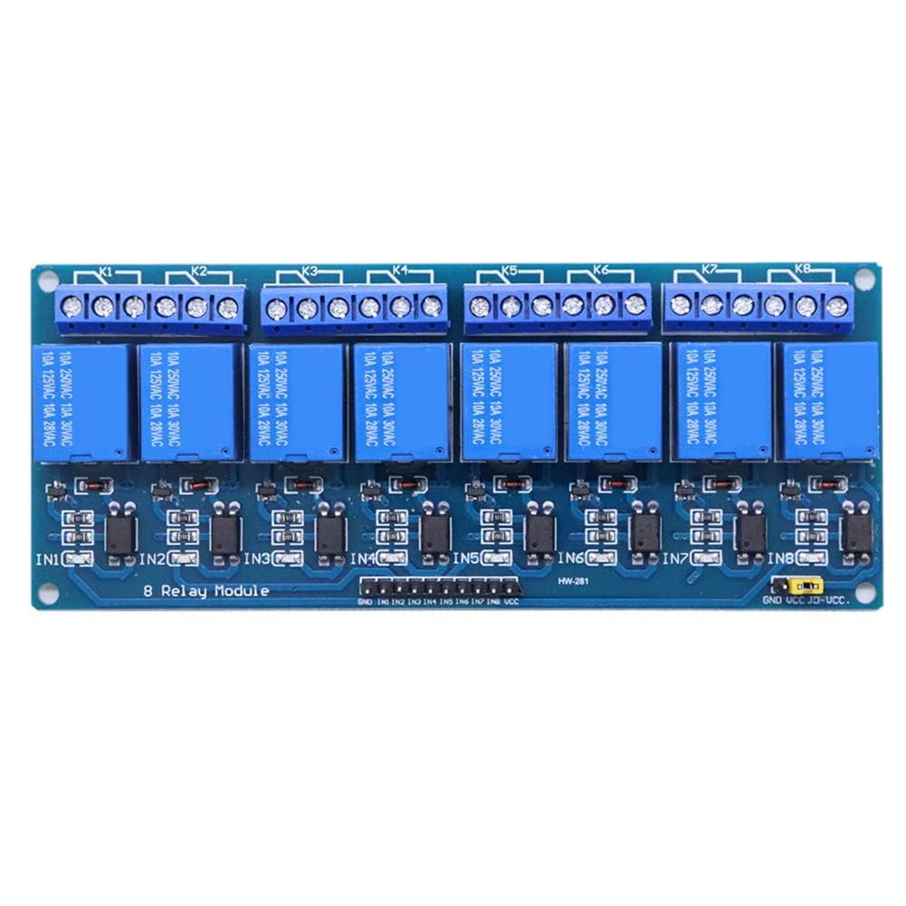 Treedix Relay Module with Optocoupler Isolation Relay Control Board ...