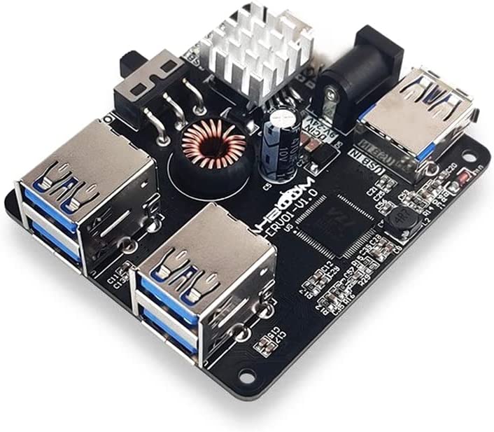 Treedix USB 3.0 HUB Expansion Board ROS Robot Trolley Expansion Dock ...