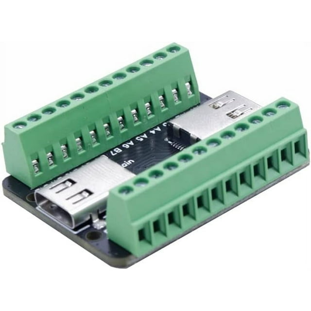 Treedix USB 3.1 Type C Female to Female Pass Through Adapter Breakout ...