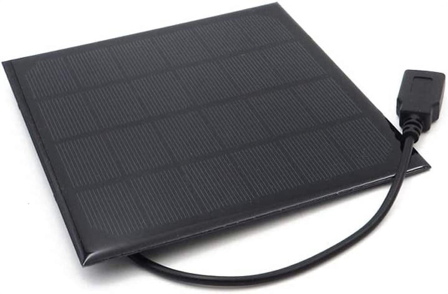 Treedix USB Attached Polysilicon Solar Panel Glue Solar Cell Battery ...