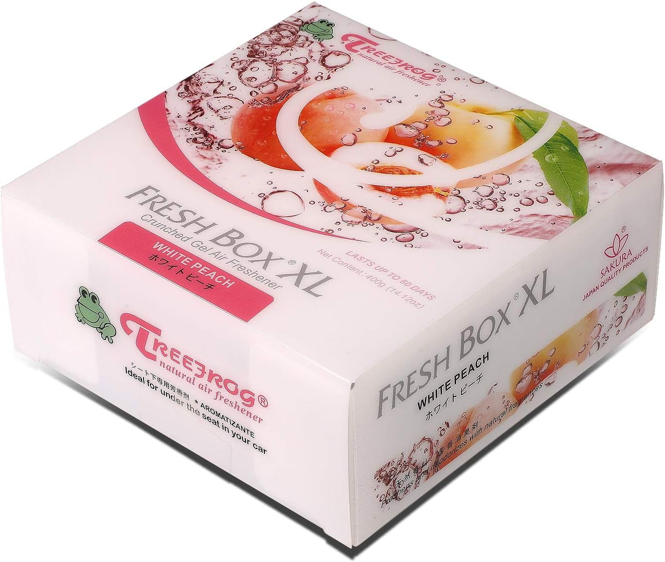 Treefrog Xtreme Fresh Box XL Car/Office/Home Air Freshener Deodorizer ...