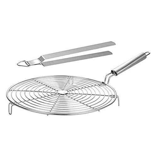 TreegoArt Stainless Steel Roasting Net Wire Roaster,Chiken Grill,Roti ...