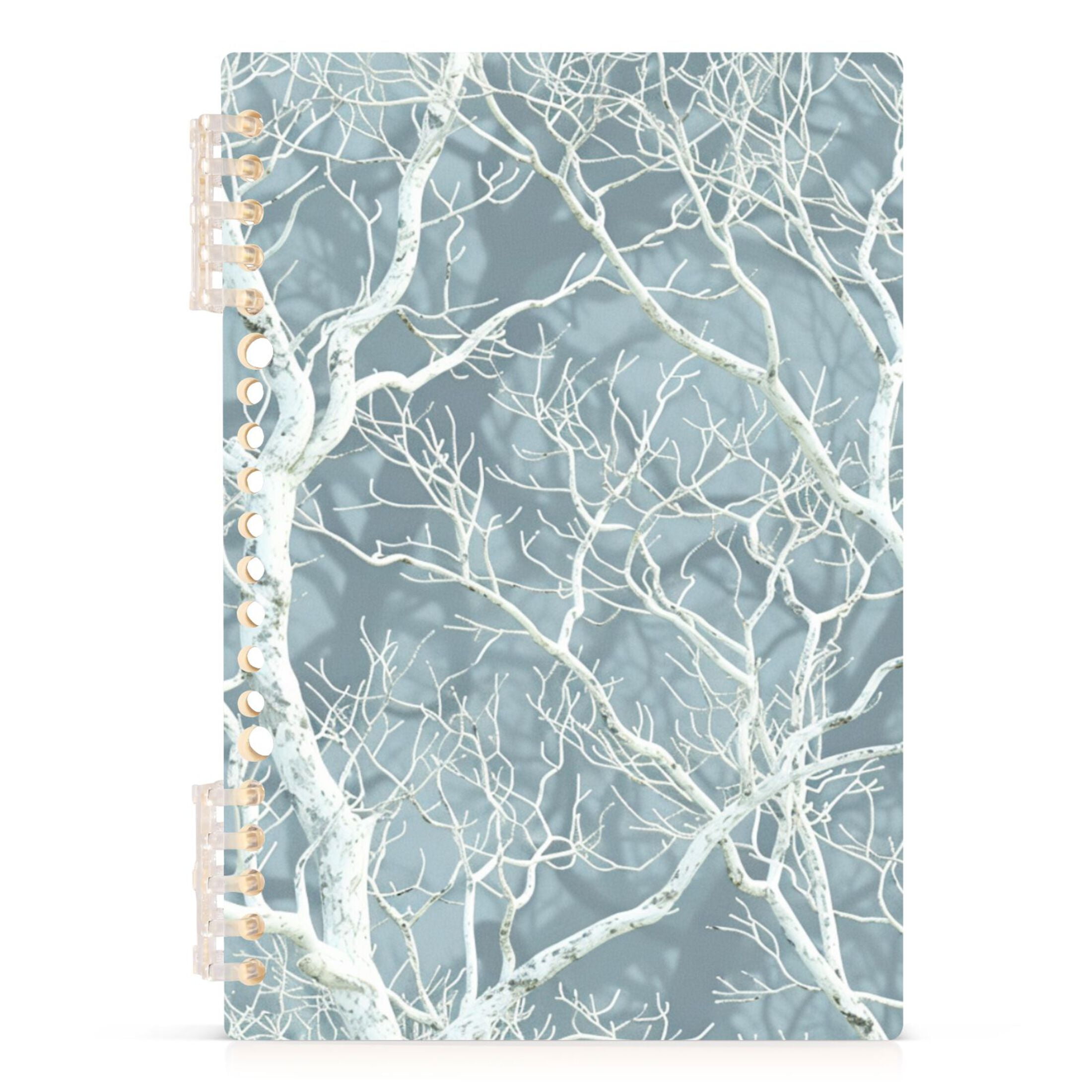 Trees Branches Ring Binder Notebook Journey Note Diary College Ruled ...