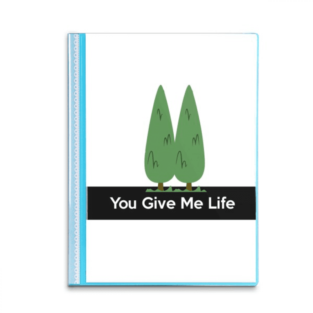 Trees Environmental Protect Book Sheet Protectors Portfolio Binder ...