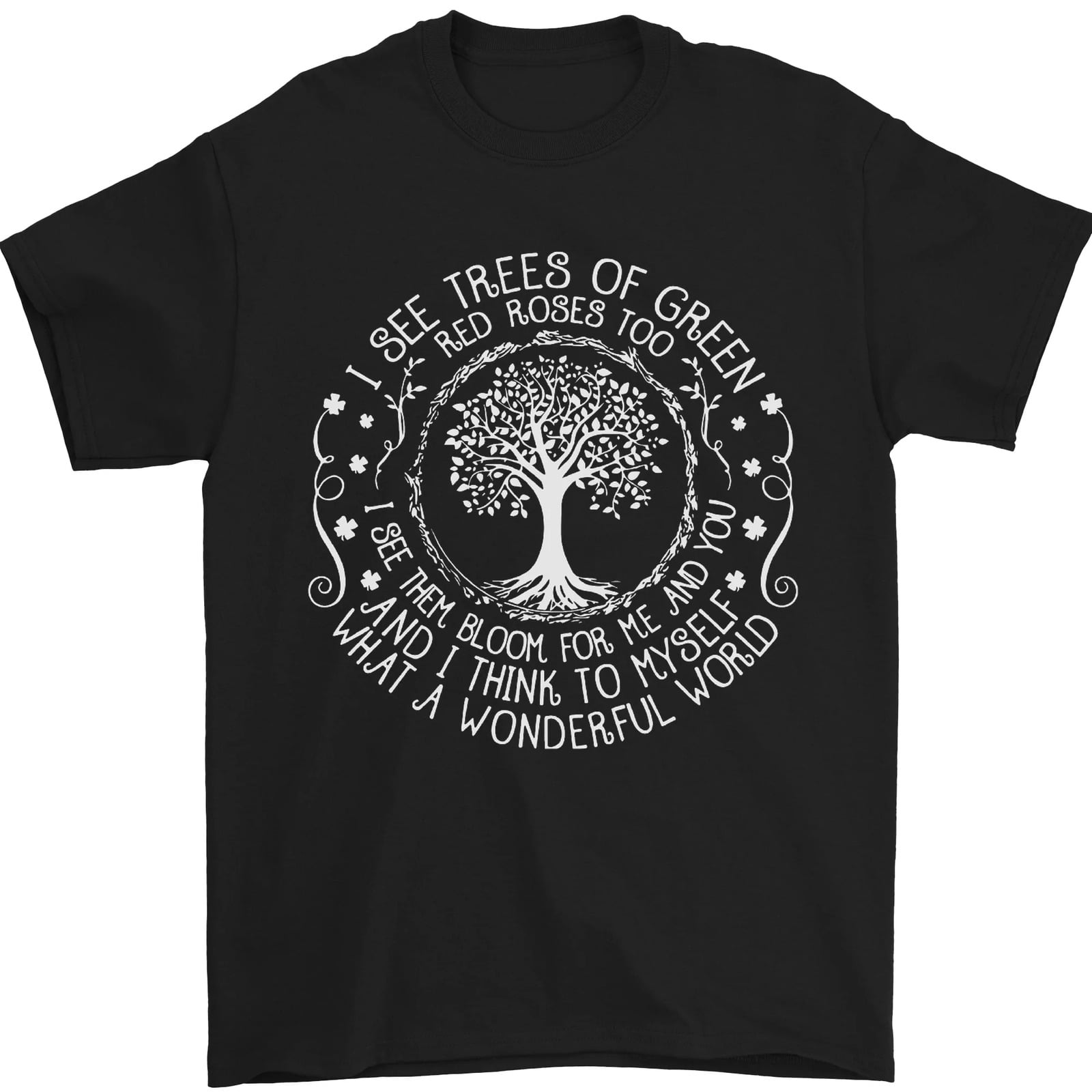 Trees Of Green Mens T-Shirt 100% Cotton - Walmart.com
