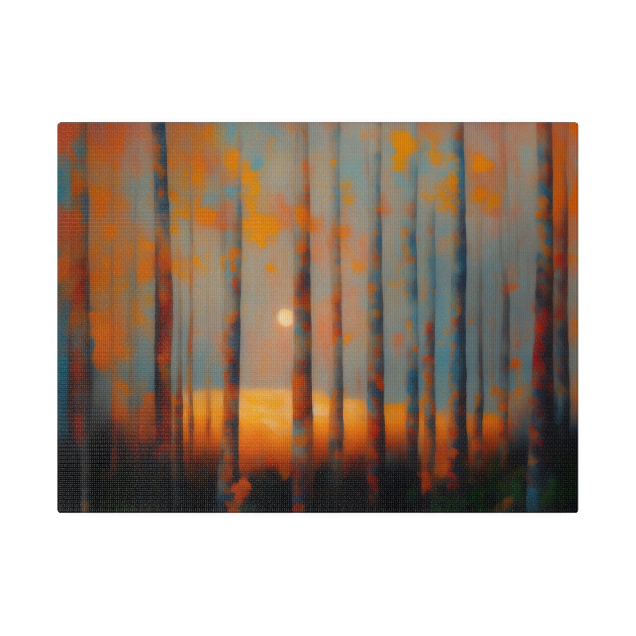 Trees Seven Abstract Landscape Canvas Wall Art by Stephen Chambers ...