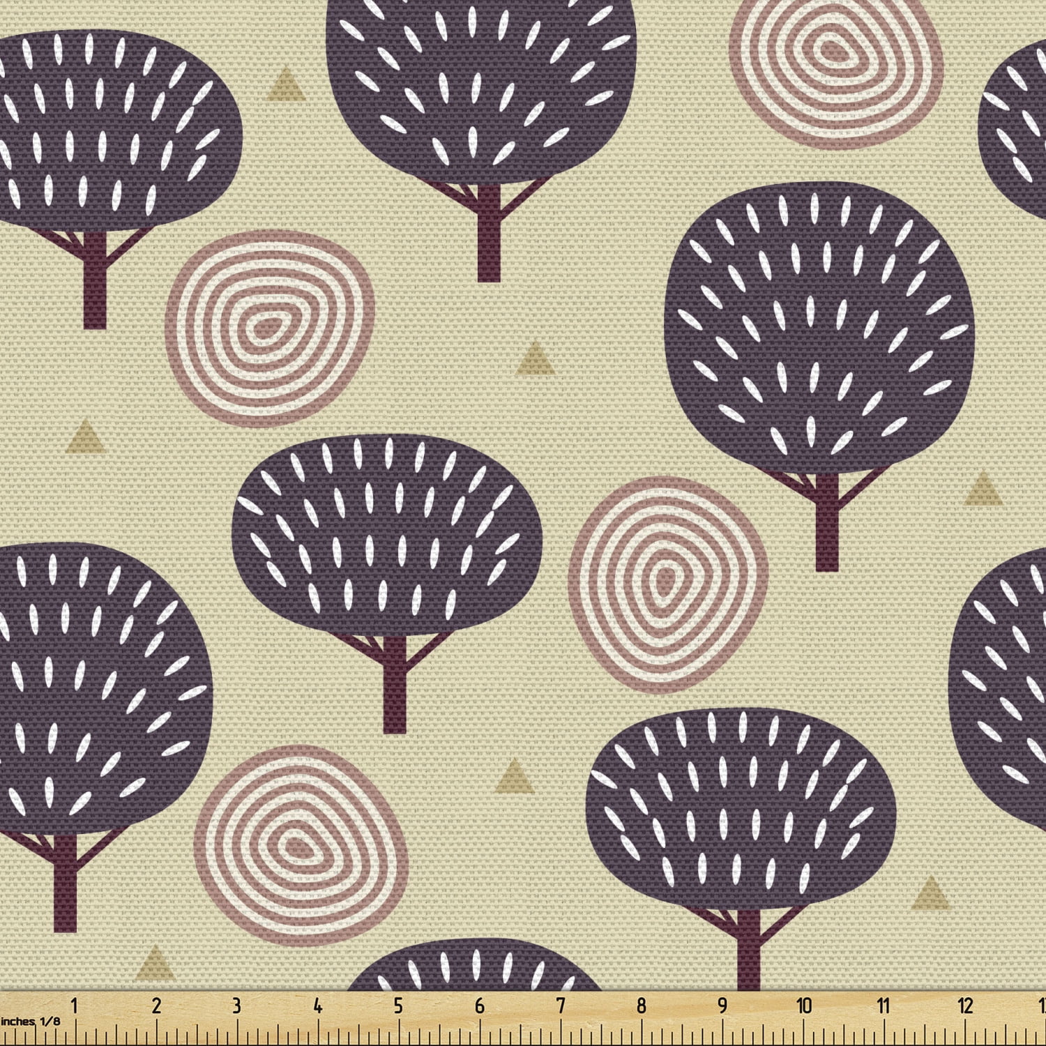 Trees Sofa Upholstery Fabric by the Yard, Modern Scandinavian Style ...