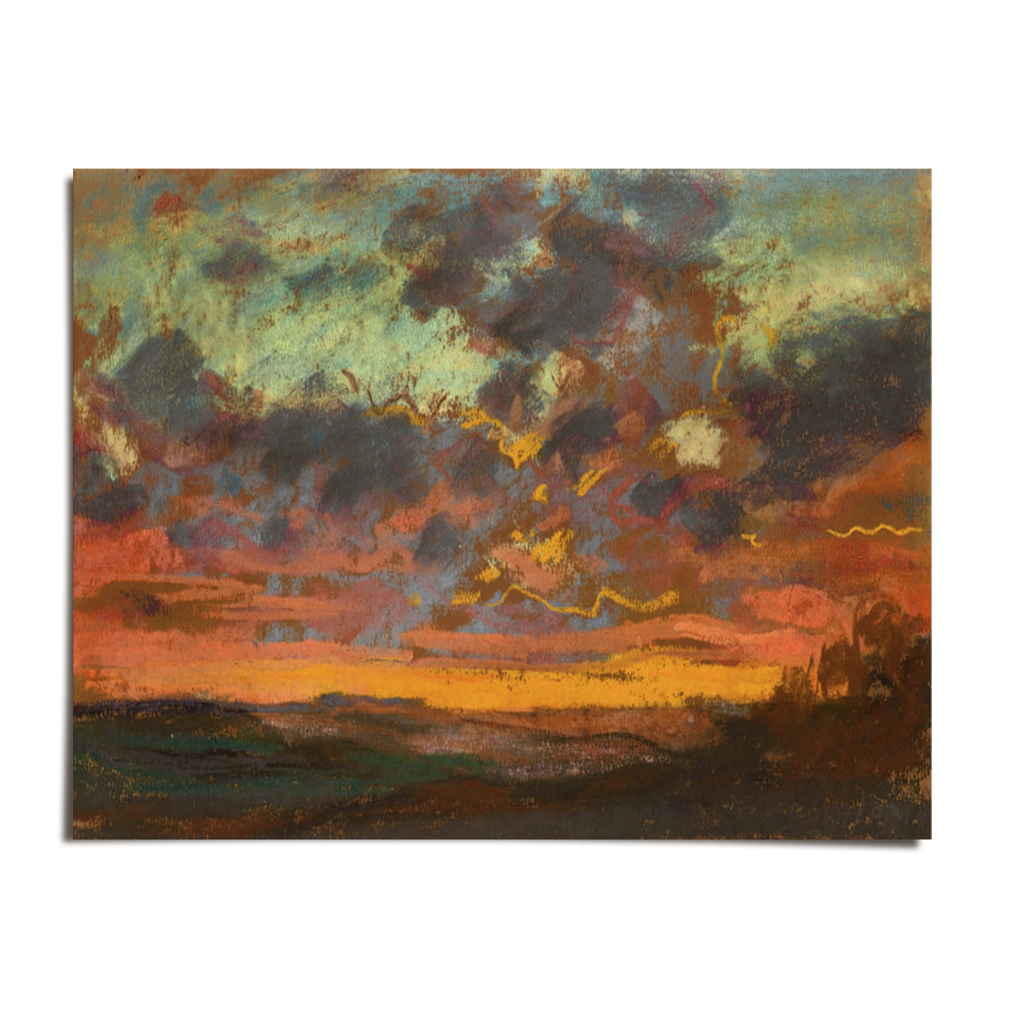 Trees in Blossom - Claude Monet - 8.5x11 - Wall Art Print - UNFRAMED ...