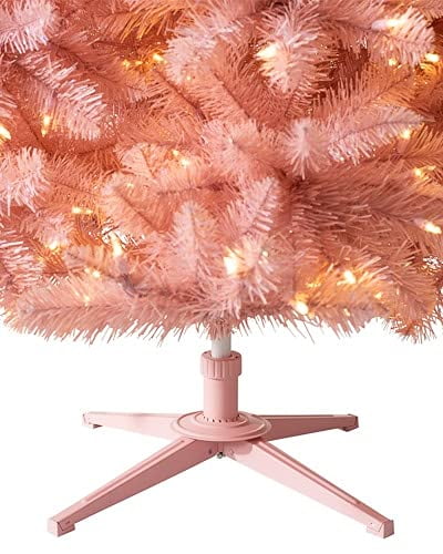 Treetopia Pink Artificial Christmas Tree | Pretty in Pink - 6 Ft | Pre ...