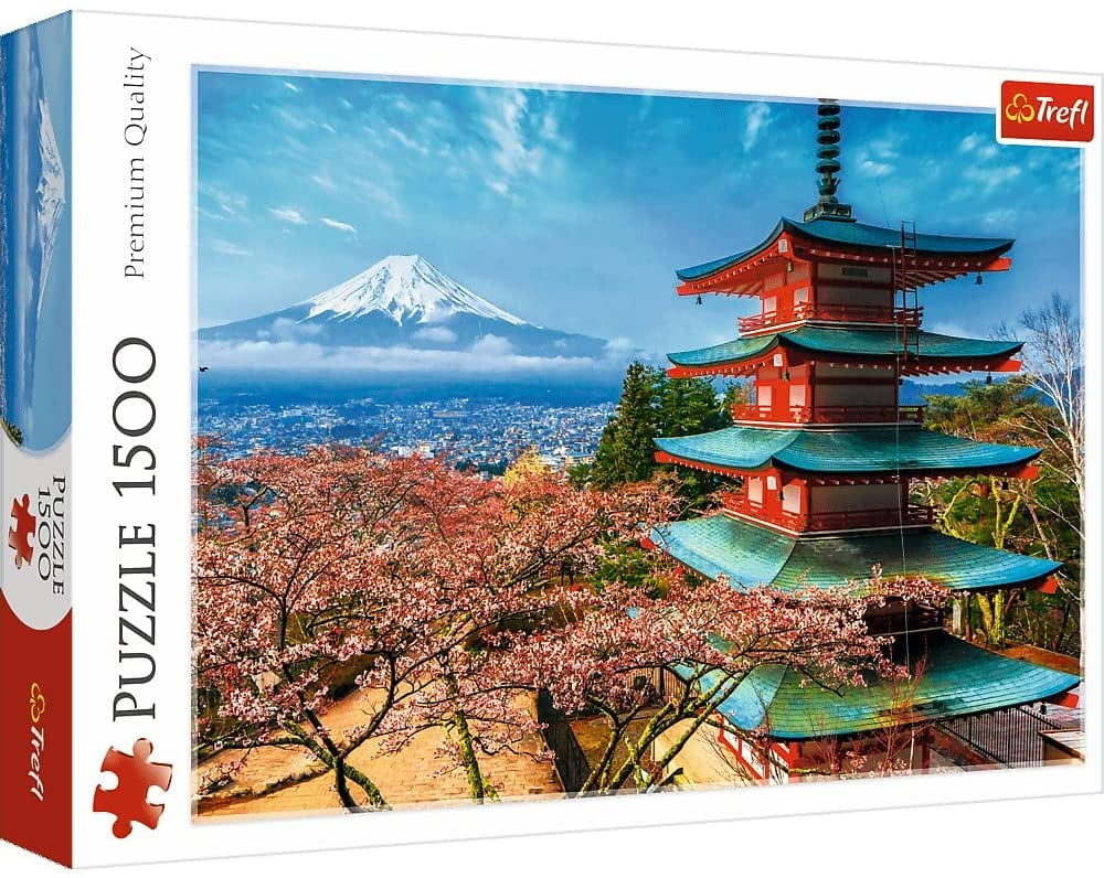 Trefl 1500 Piece Jigsaw Puzzle, Mount Fuji - Walmart.com