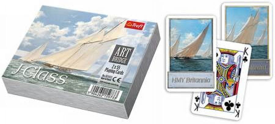 Trefl (2) 55- Art Playing Card Decks J-Class - Walmart.com