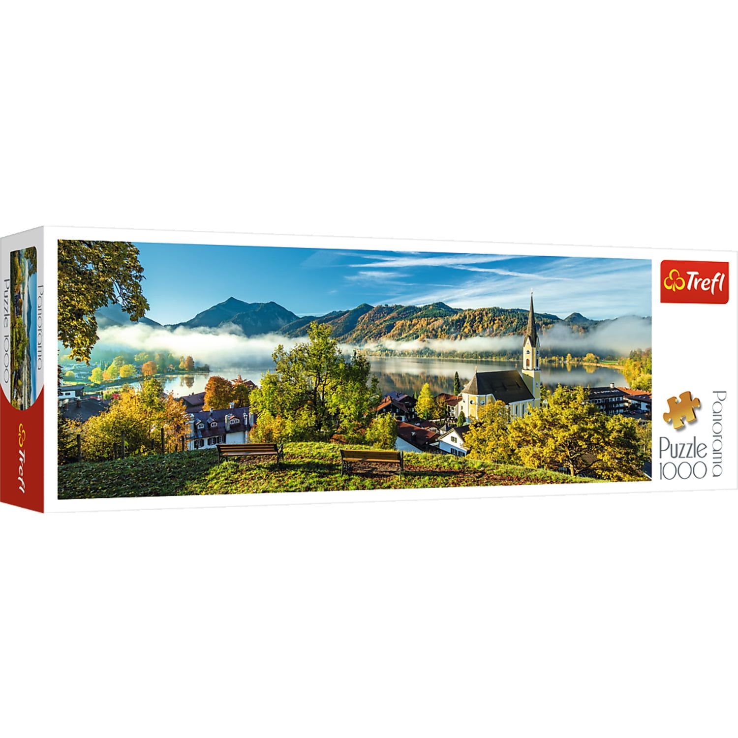 Trefl 1000 Piece Panorama Jigsaw Puzzles, by The Schliersee Lake ...