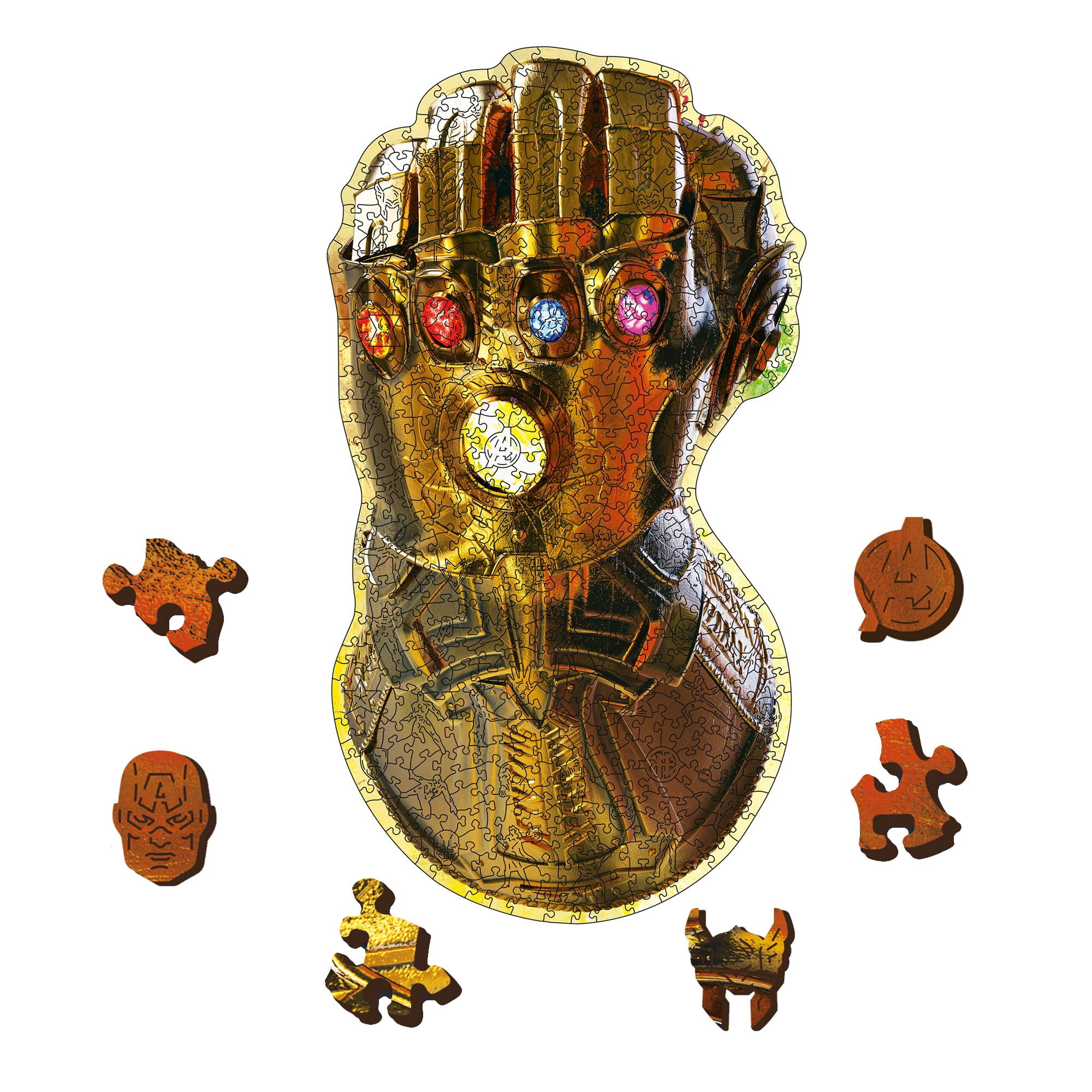 Trefl Marvel Wood Craft MMF7 500+5 Piece Jigsaw Puzzle Infinity ...