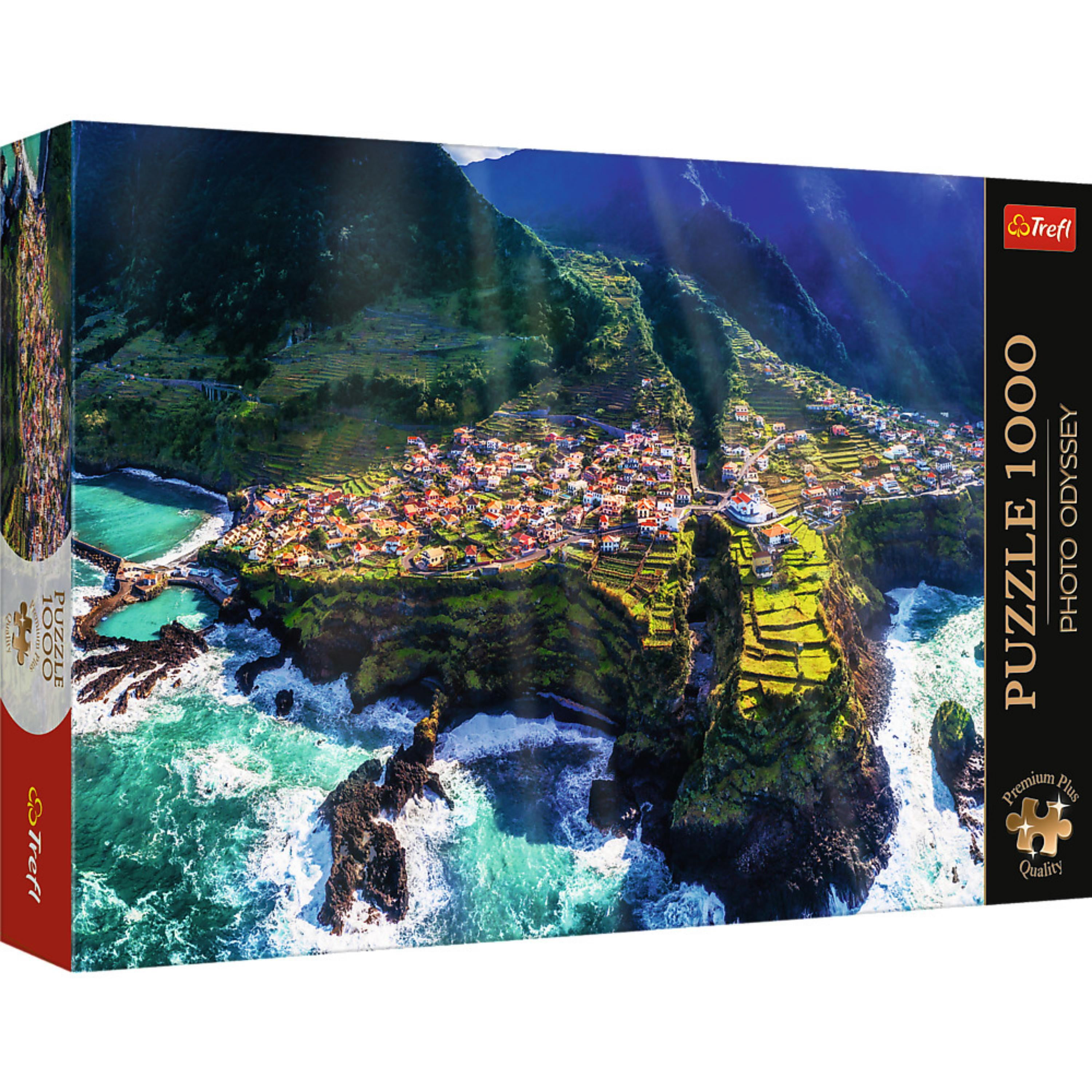 Trefl Premium Plus 1000 Piece Puzzle - Madeira Island, Portugal ...