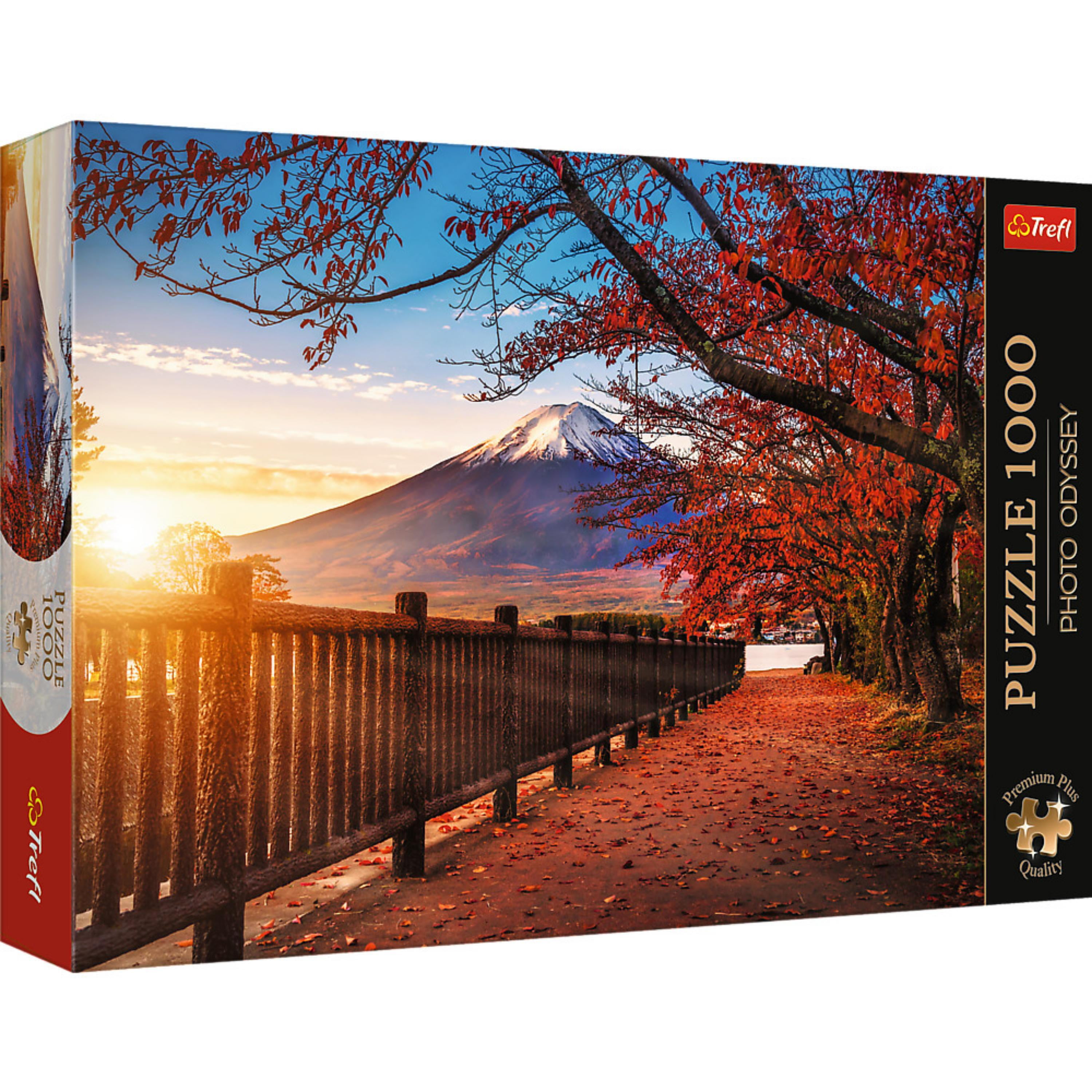 Trefl Premium Plus 1000 Piece Puzzle - Mount Fuji , Japan - Walmart.com