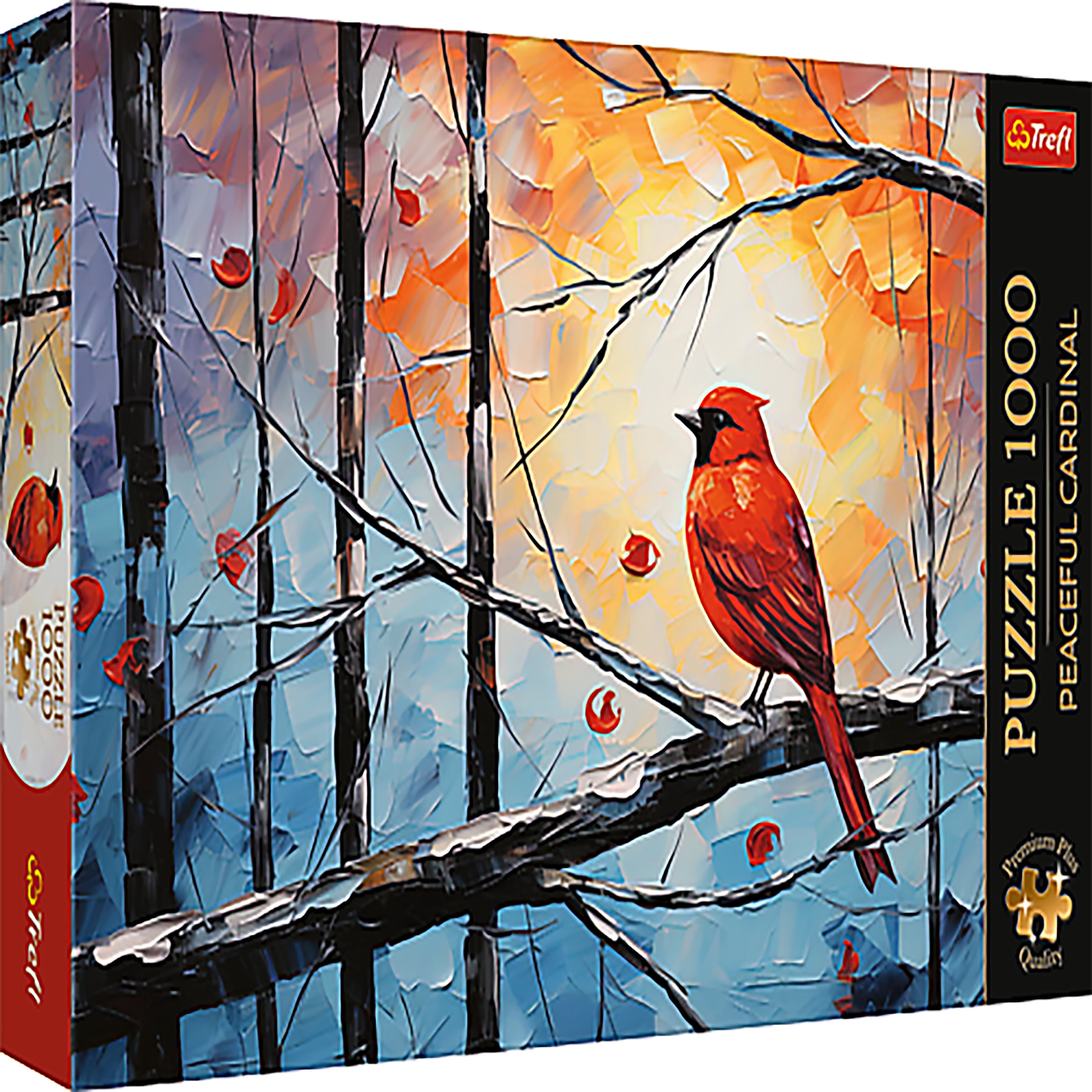 Trefl Premium Plus Peaceful Cardinal 1000 Piece Puzzle - Walmart.com