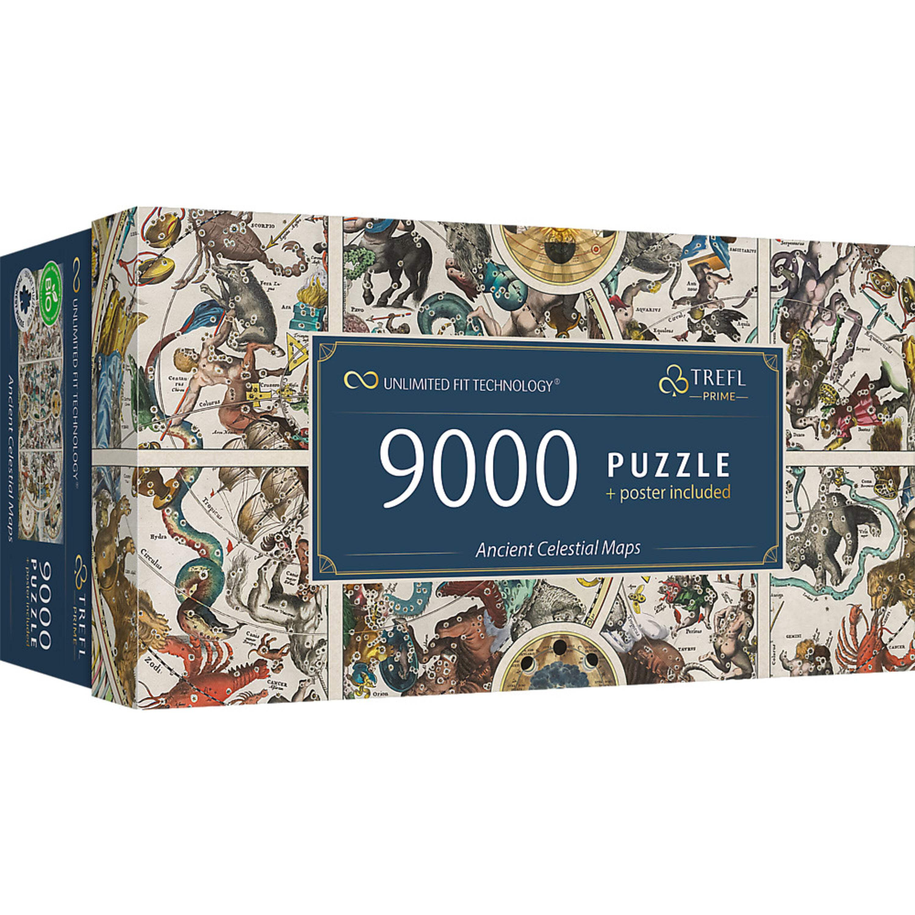 Trefl Prime 9000 Piece Puzzle - Ancient Celestial Maps - Walmart.com