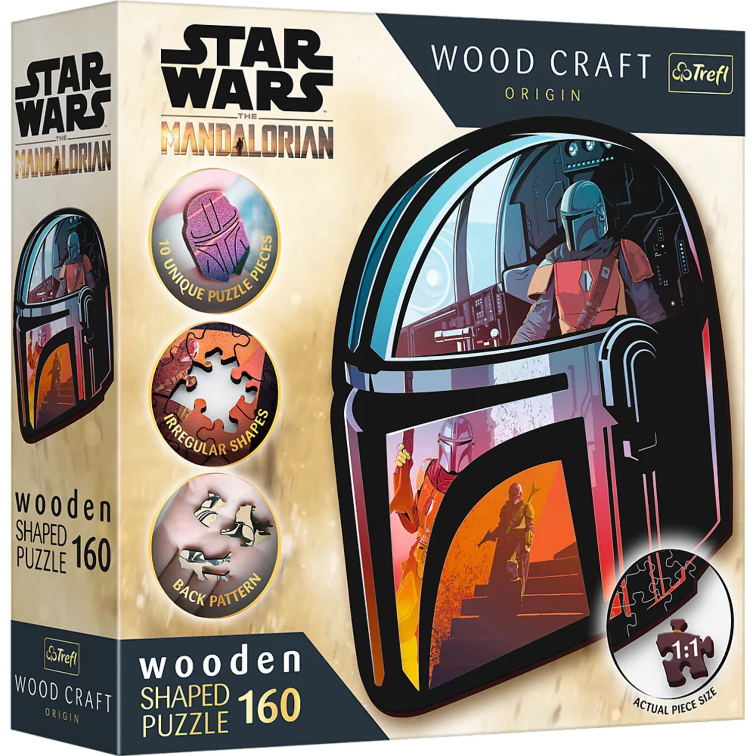 Trefl Wood Craft - The Mandalorian (160 Pieces) New - Walmart.com